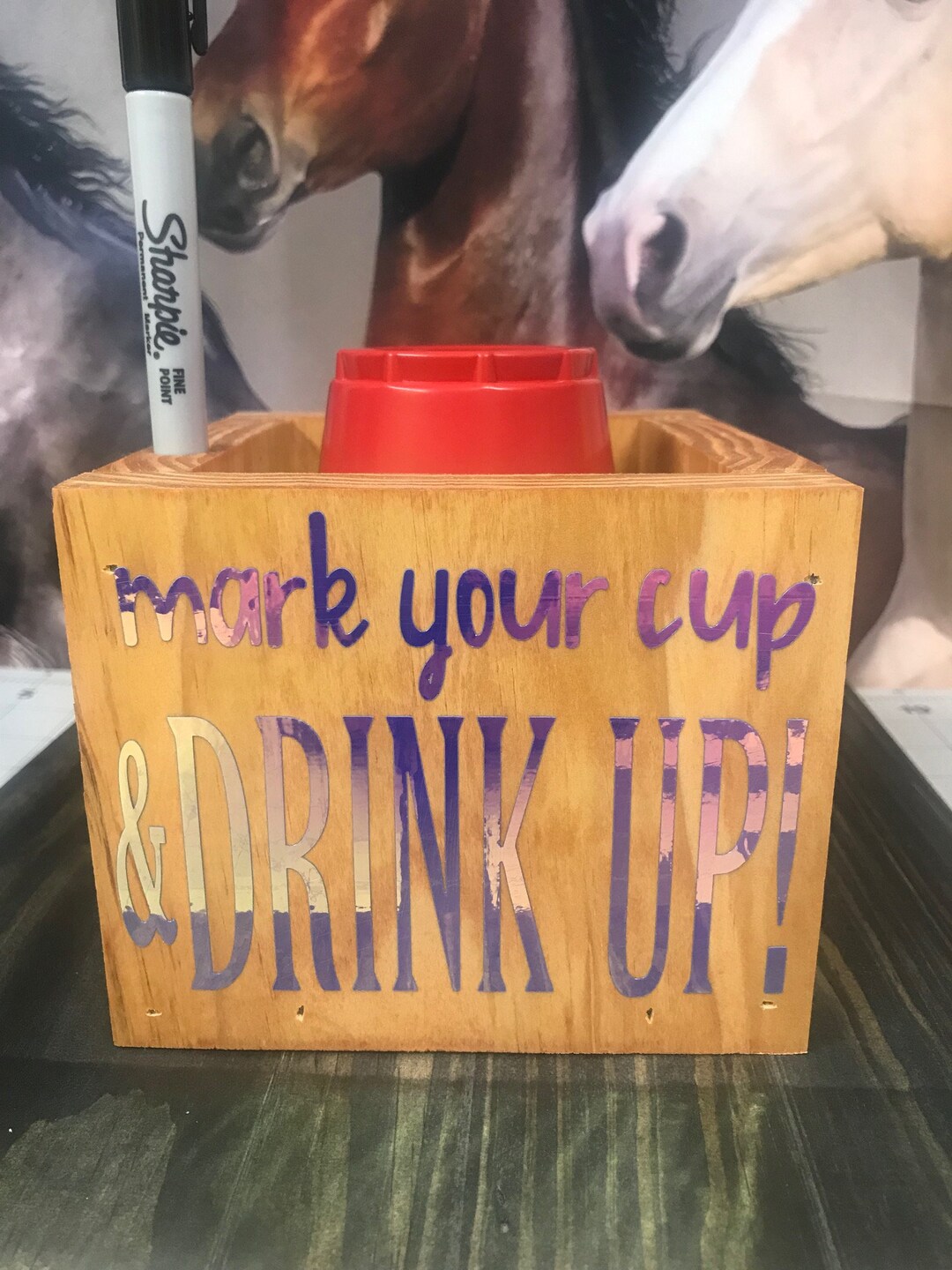Mark Your Cup & DRINK UP - Etsy