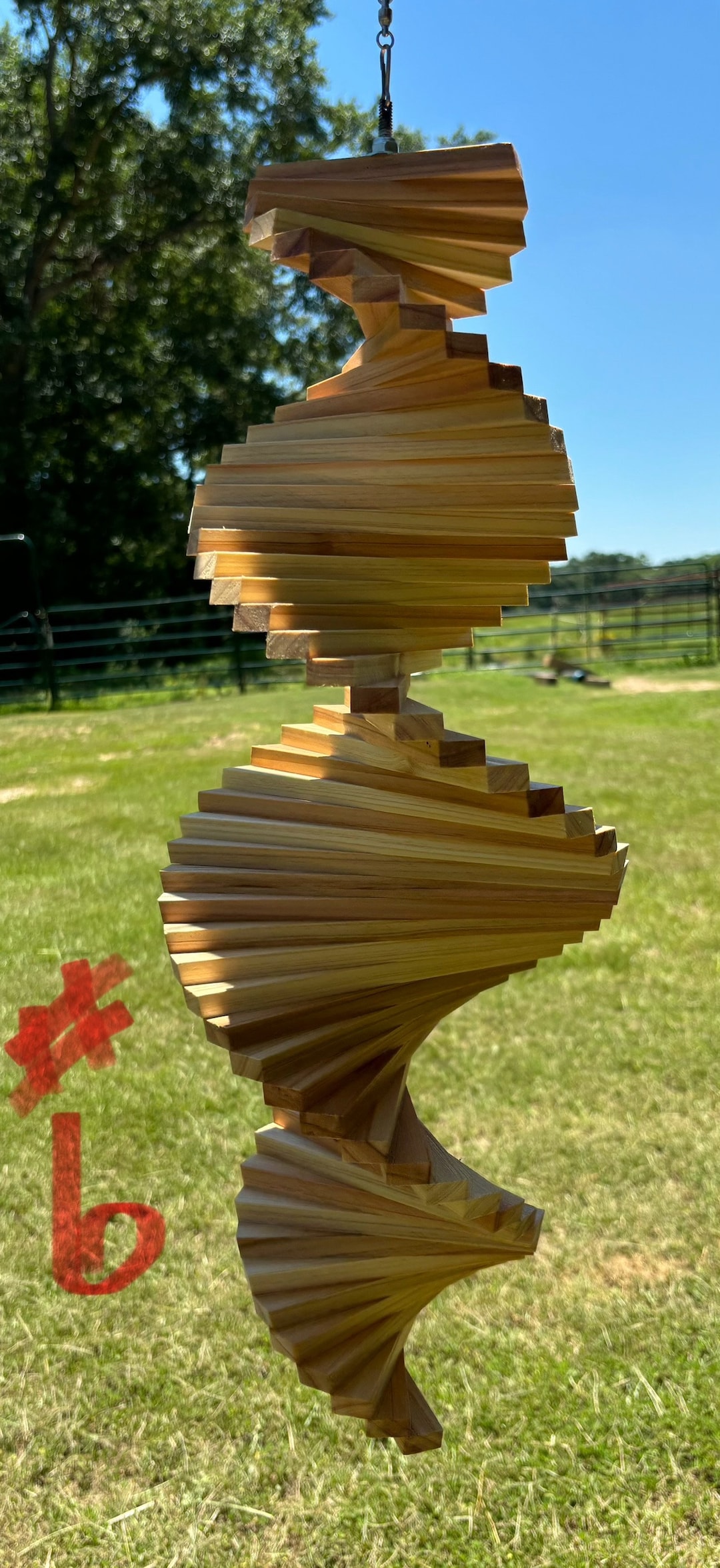 Cedar Wind Spinner #6 - Etsy