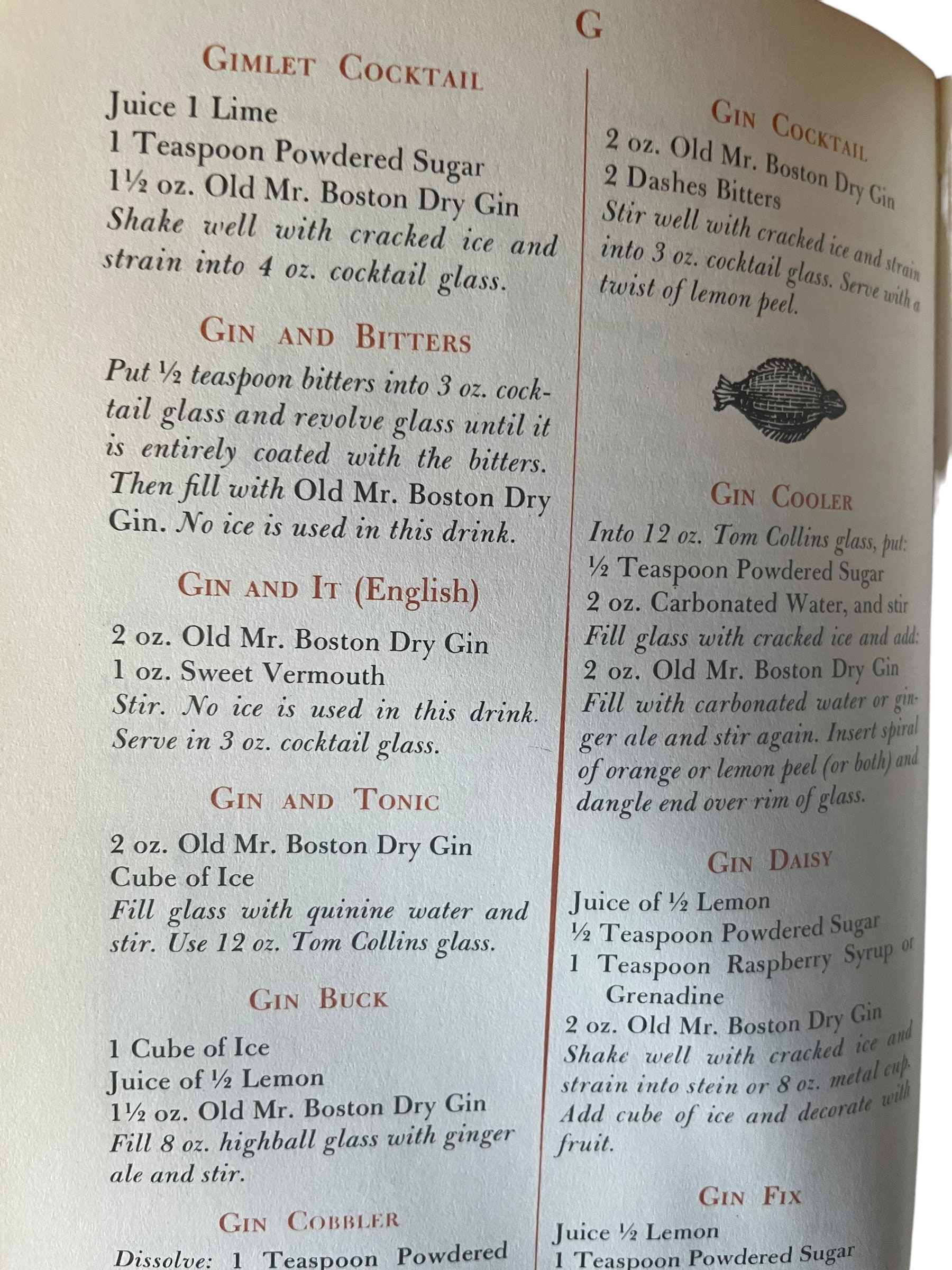 Vintage old Mr. Boston Deluxe Official Bartender's Guide - Etsy