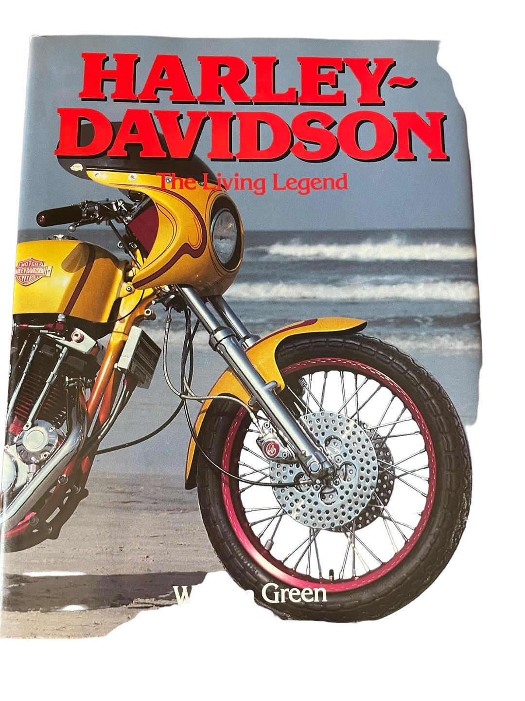 Harley-davidson the Living Legend Hardback Book - Etsy