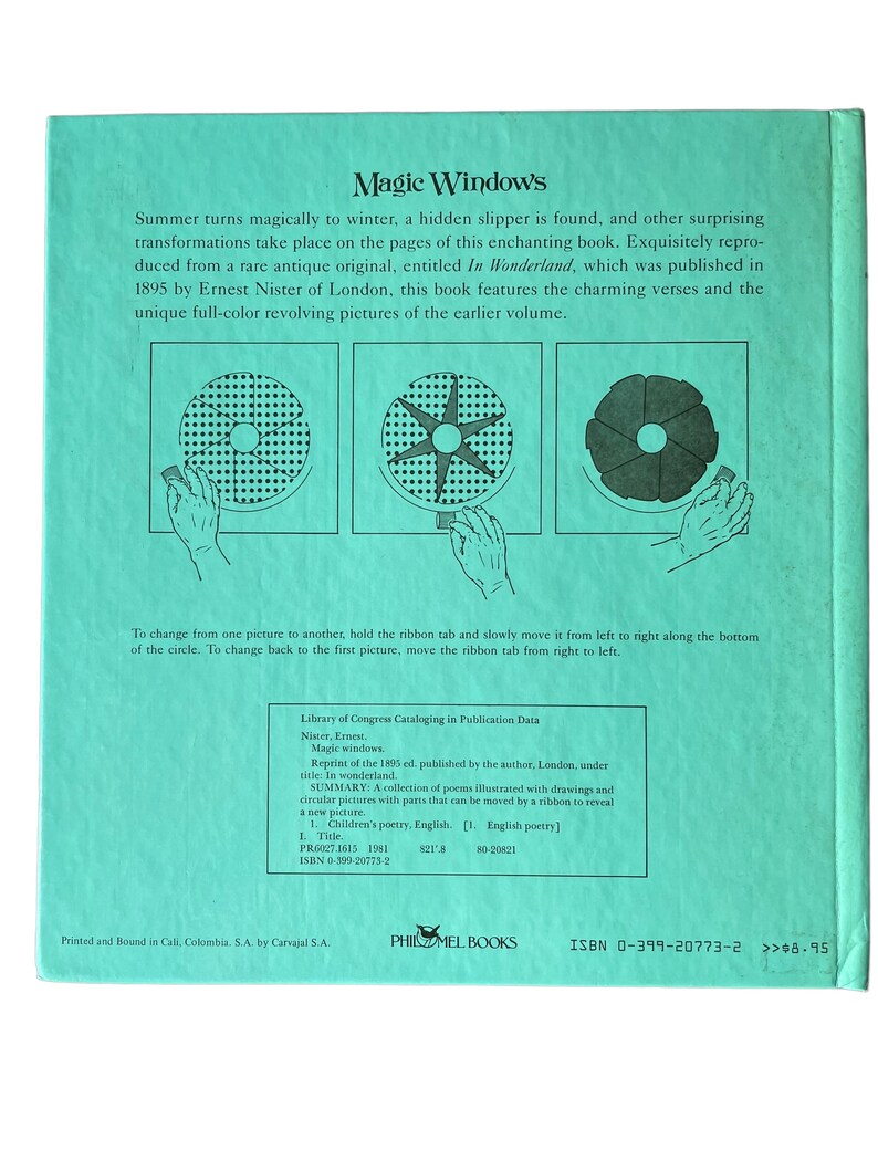 Magic Windows Revolving Picture Children's Book-free Shipping!!! - Etsy