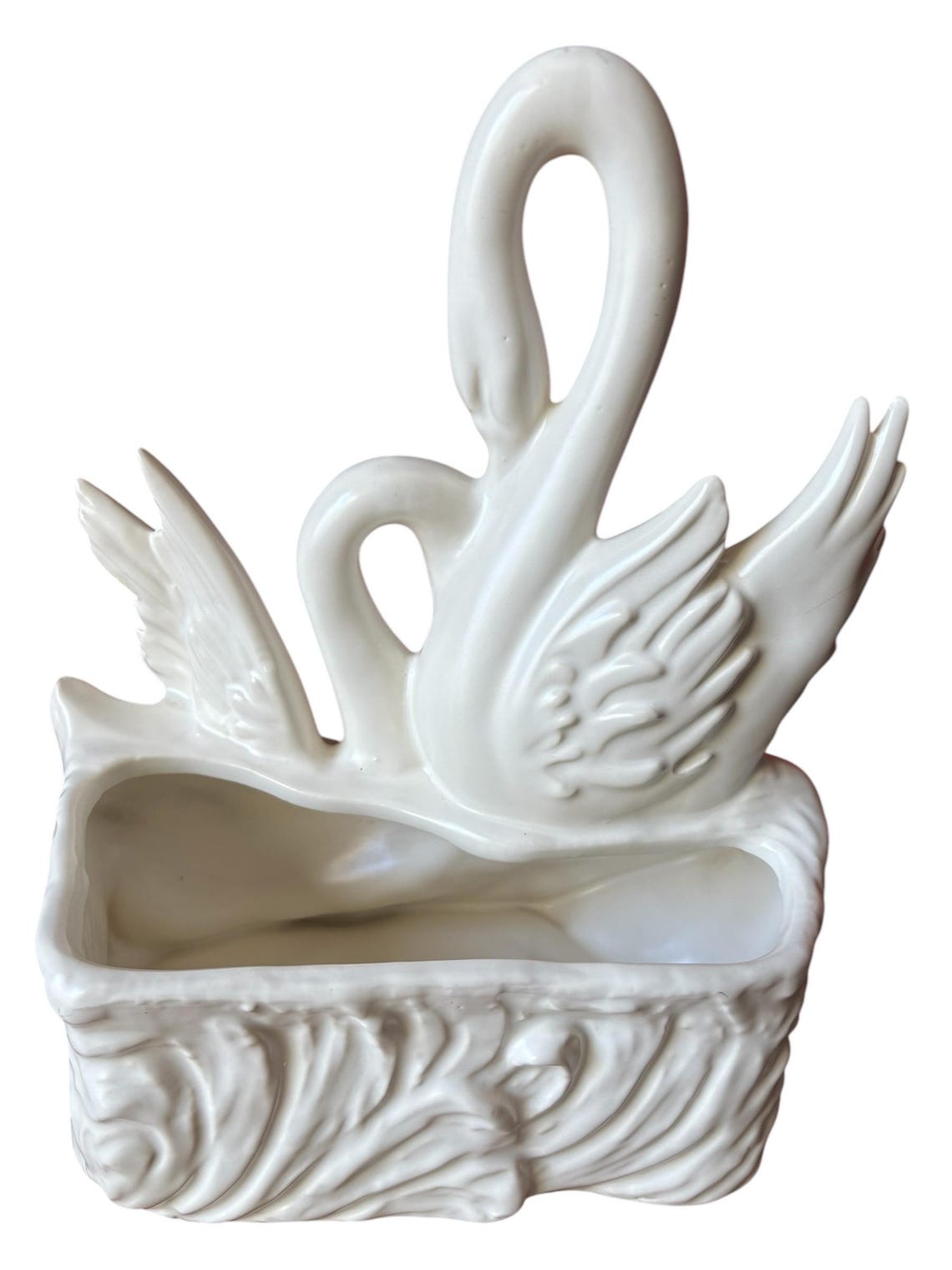 Hull Swan Planter #81 - Etsy