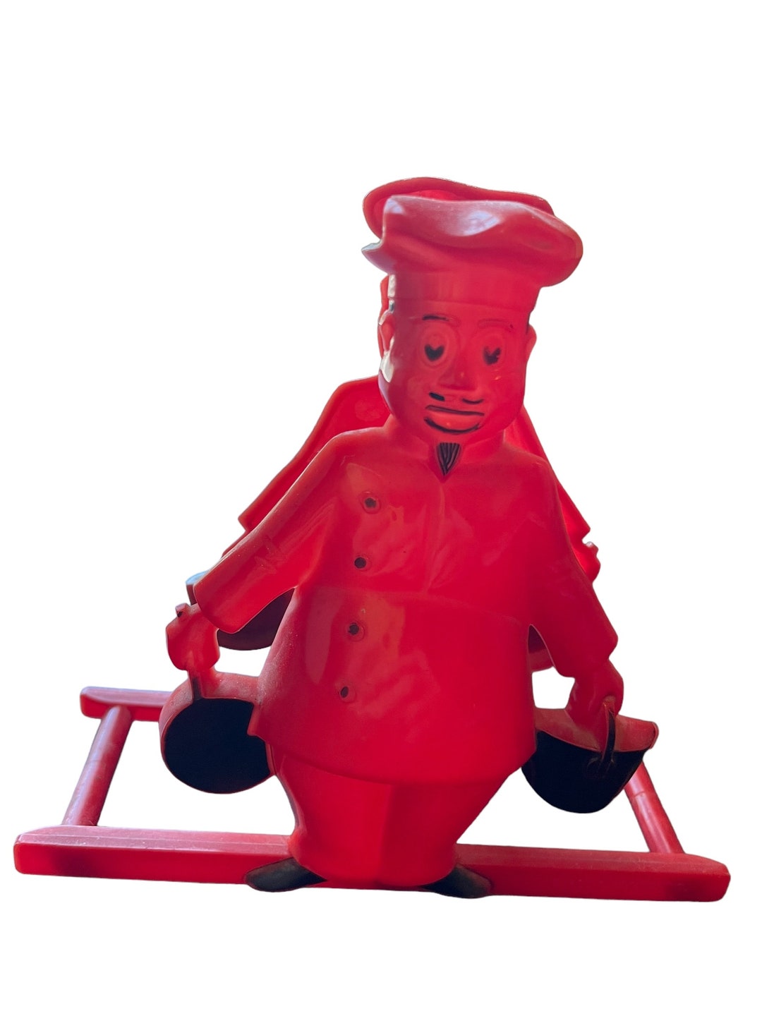 Rare Vintage Red Chef Napkin Holder-free Shipping!! - Etsy