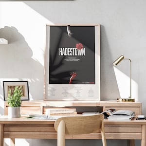 HADESTOWN Vintage Style Poster, Broadway Musical Theatre Poster Print ...
