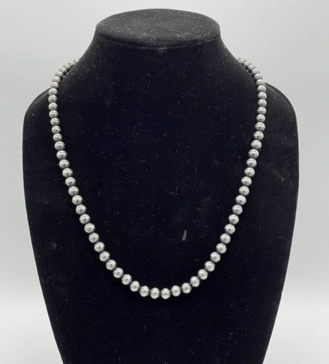 24", 8mm Sterling Silver Desert Pearls - Etsy