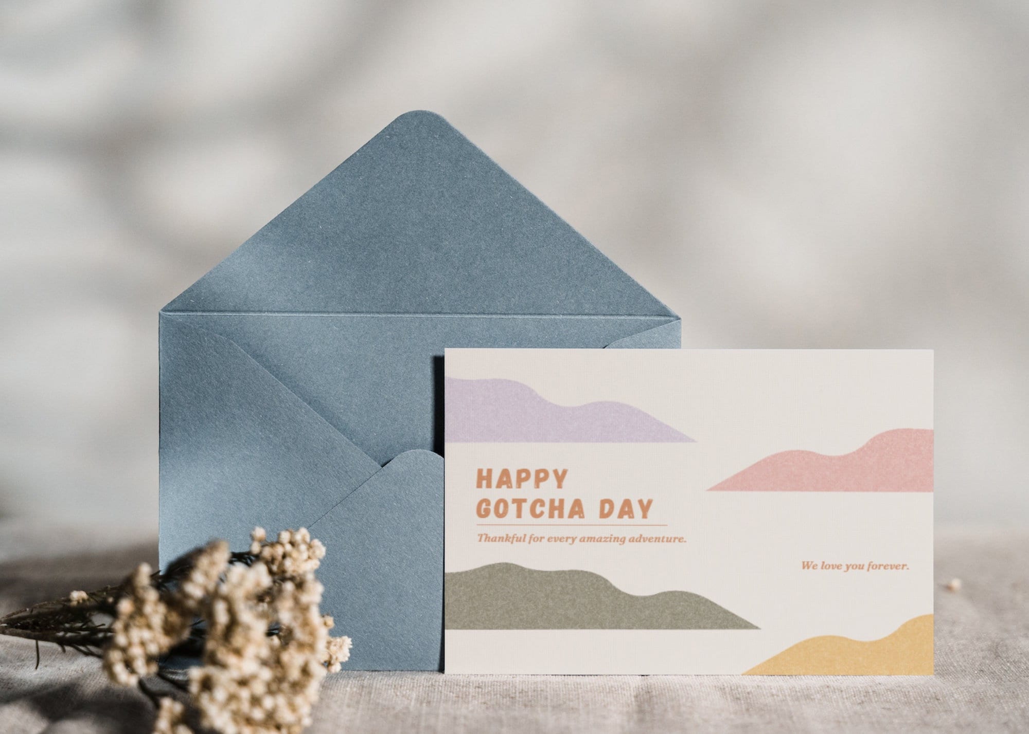 Gotcha Day Card - Adventures - Adoption Celebration - Familyversary ...