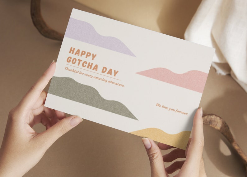 Gotcha Day Card Adventures Adoption Celebration - Etsy