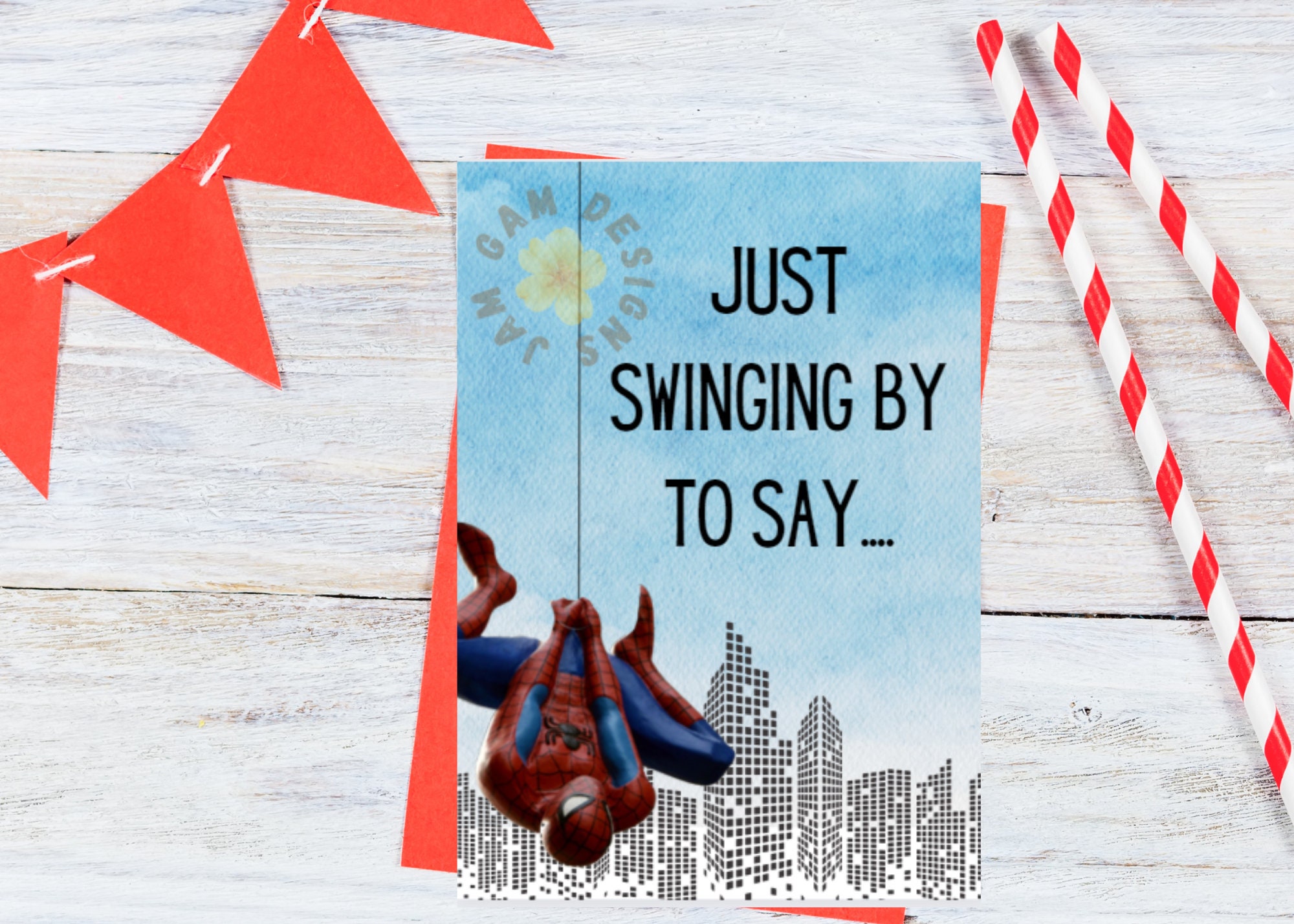 Spiderman Gotcha Day Card - Adoption Day Card - Familyversary Card - Etsy
