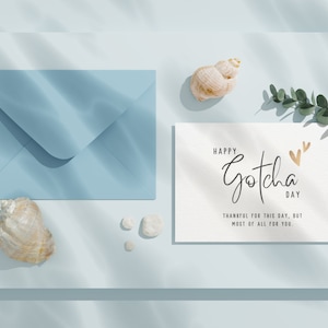 Gotcha Day Card - Adoption Card - Etsy