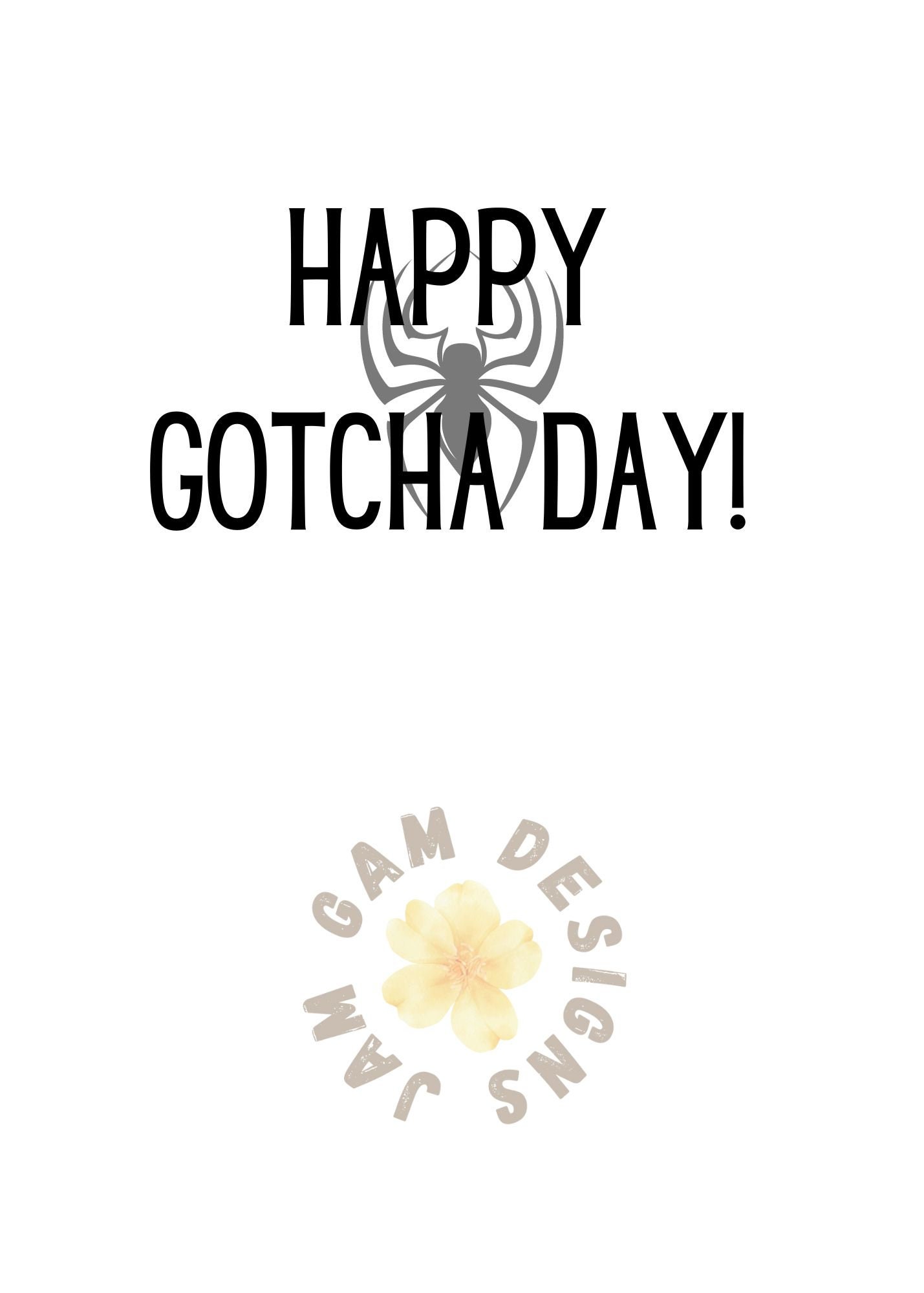 Spiderman Gotcha Day Card - Adoption Day Card - Familyversary Card - Etsy