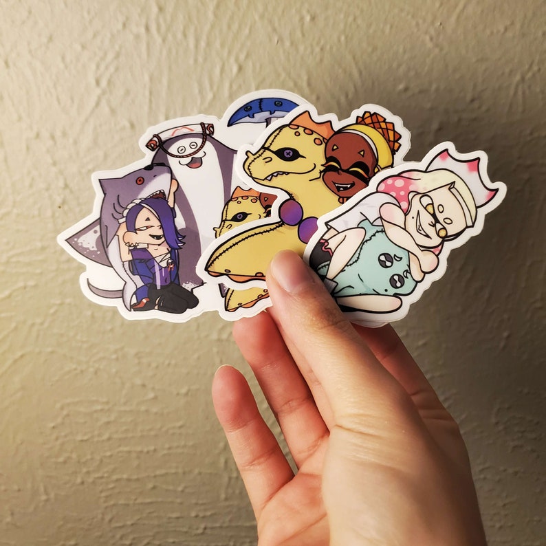Splatoon Sleepover Stickers - Etsy