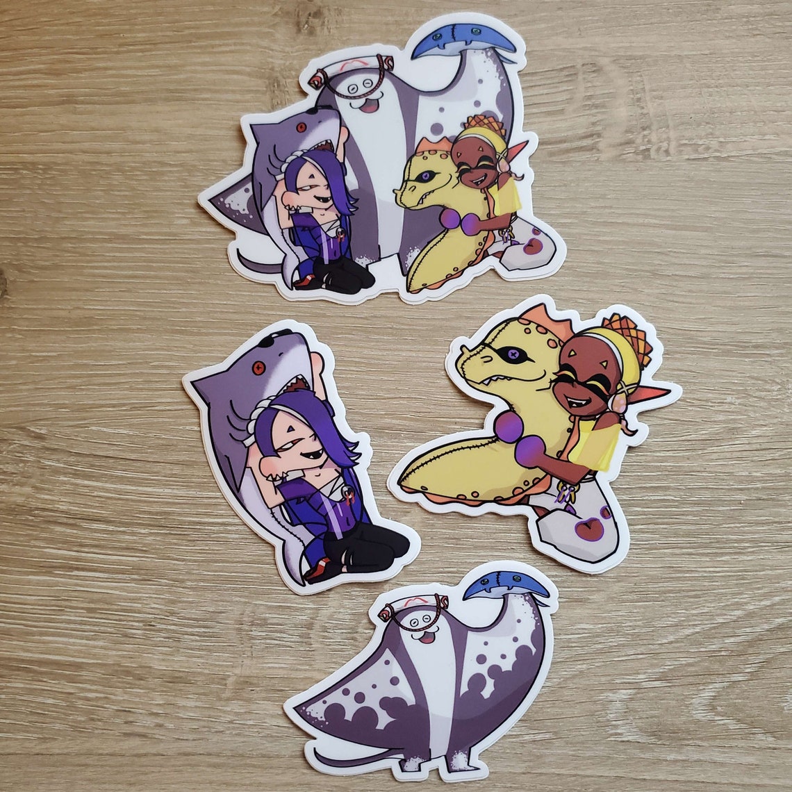 Splatoon Sleepover Stickers - Etsy
