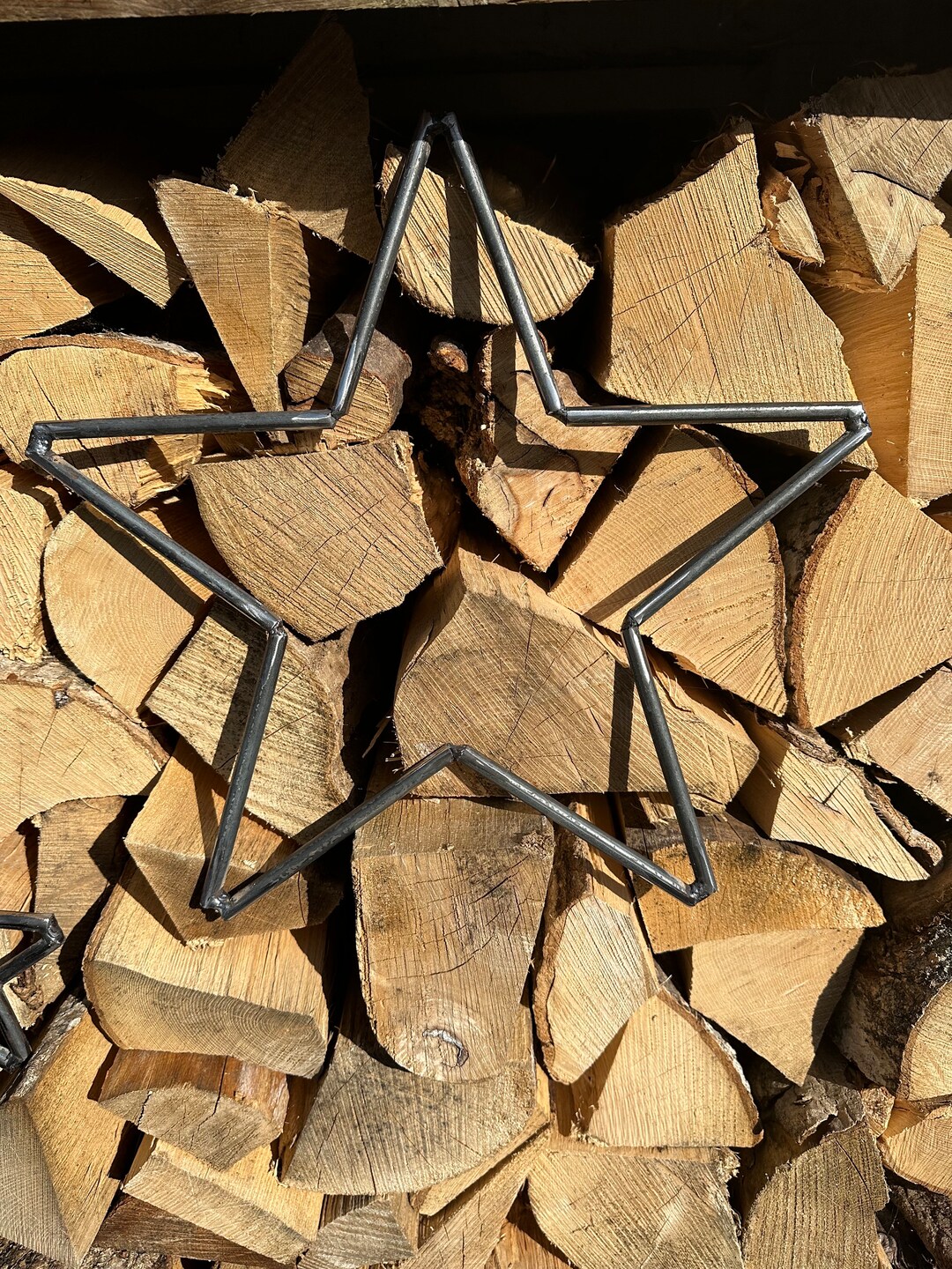 Medium Rustic Metal Star - Etsy UK