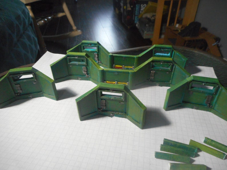 40k 3d Printed Defense Line - Etsy