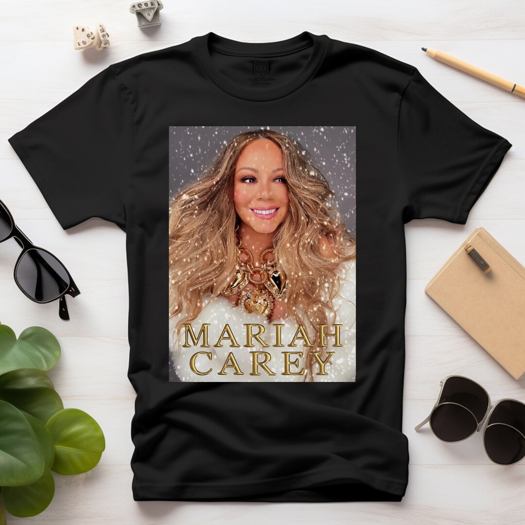 Mariah Carey Christmas Closeup Tshirt Mariah Carey Christmas Tour Mariah Carey Christmas Closeup Tshirt Mariah Carey Christmas Tour