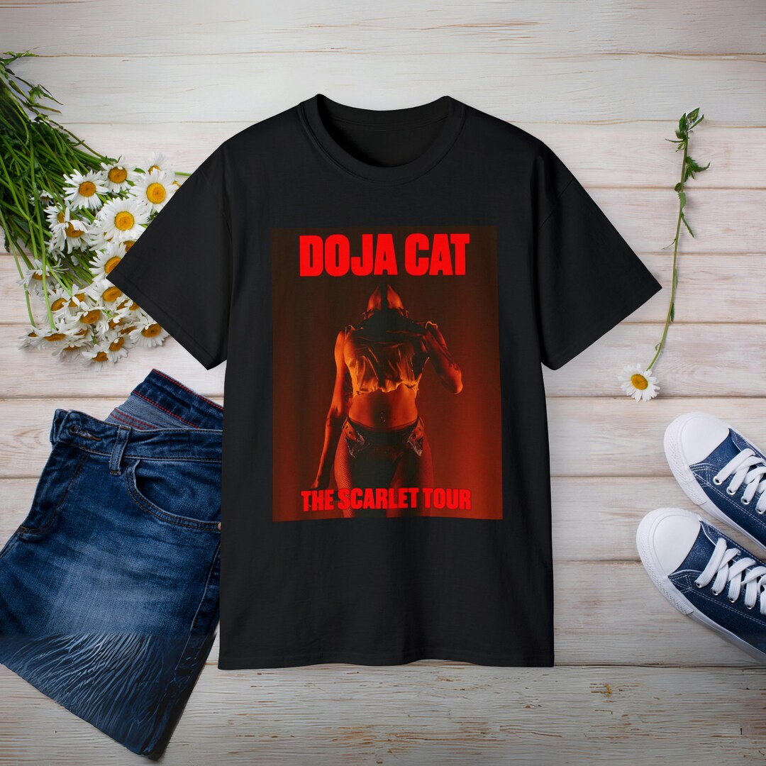 Doja Cat Scarlet Tour Tshirt Doja Cat Fan Tshirt Doja Cat - Etsy