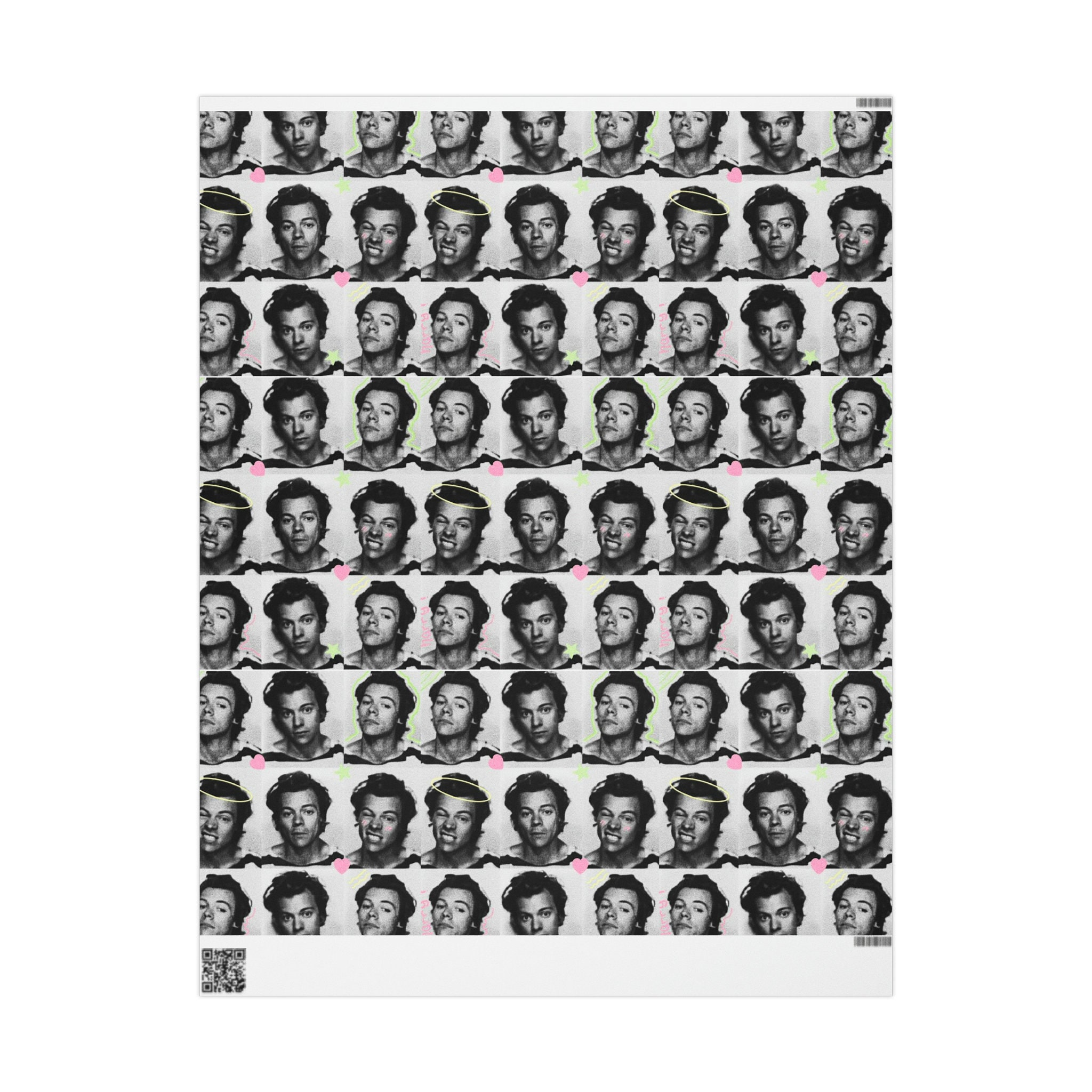 Harry Gift Wrapping Paper, Harry Gift Wrap, Harry Birthday Gift Paper ...