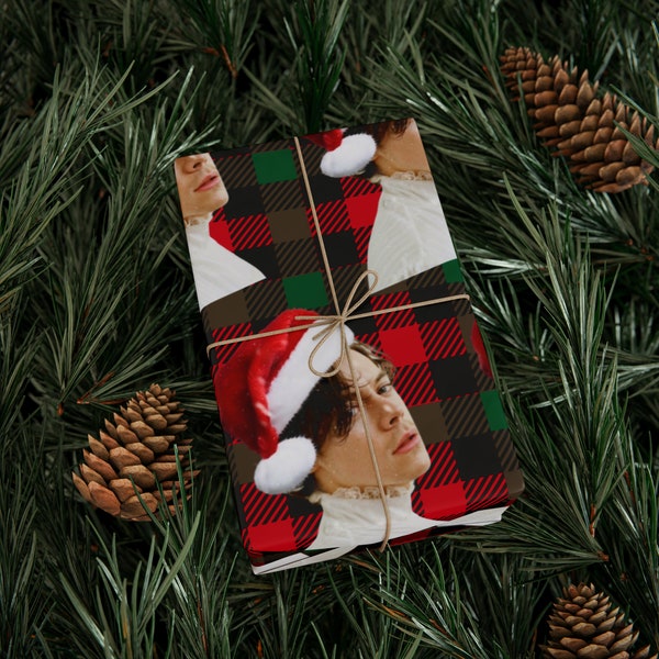 Harry Styles Christmas Paper - Etsy