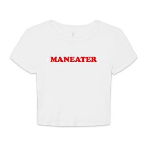 Maneater Baby Tee, Cute Soft Girl Baby Fit Shirt, Baby Crop Tee, Y2K ...