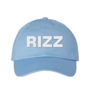 Rizz Embroidered Dad Hat, Funny Slang Dad Hat, Women's Hat, Rizz Gift ...