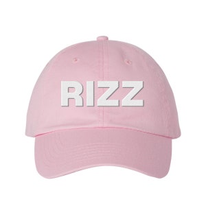 Rizz Embroidered Dad Hat, Funny Slang Dad Hat, Women's Hat, Rizz Gift ...