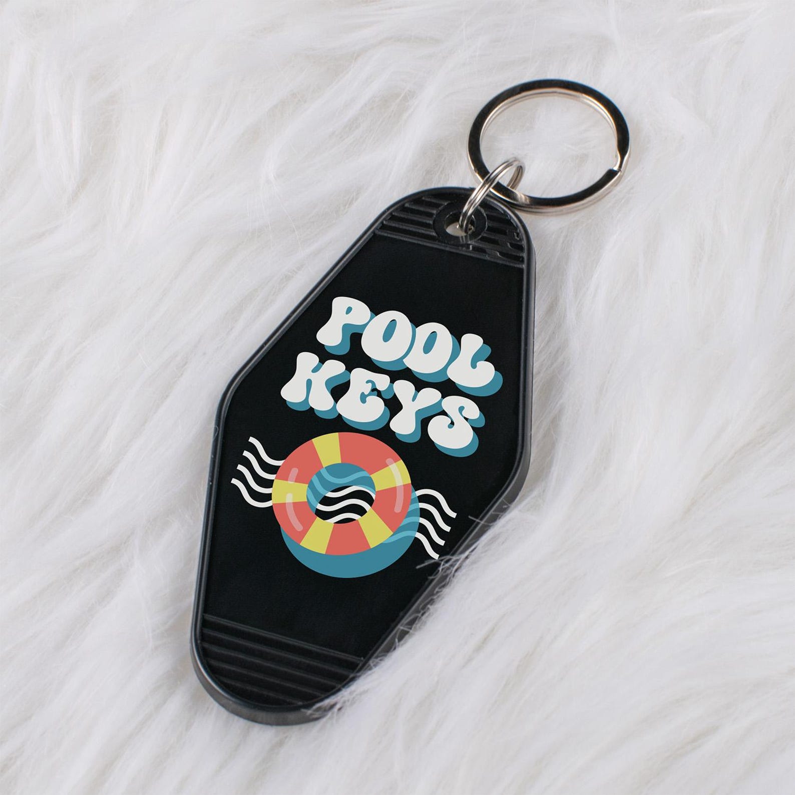 Pool Keys Motel Keychain, Cute Retro Style Keychain Gift, Housewarming ...