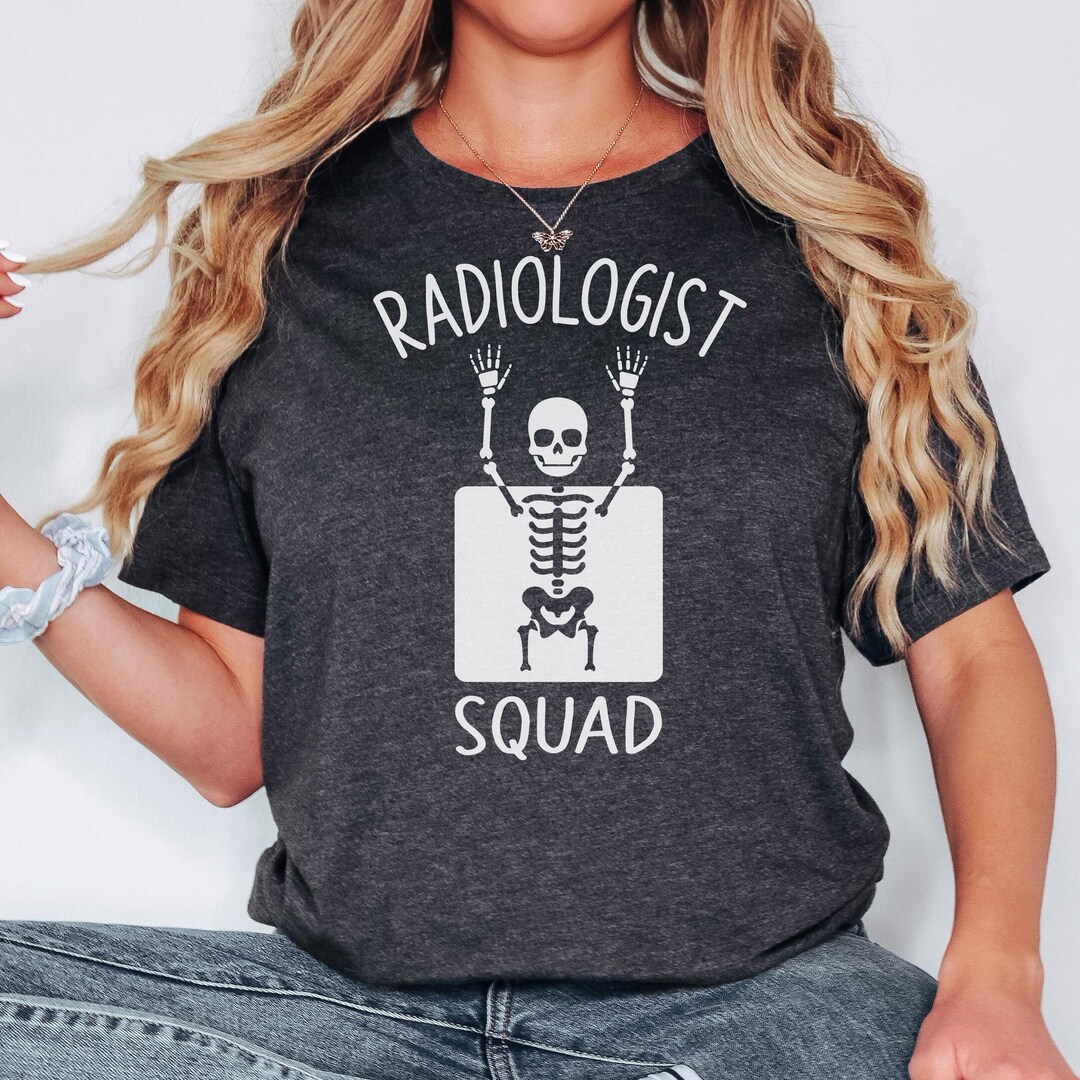 Radiologist Squad Graphic Tshirt, Cute Radiologist Group Matching ...