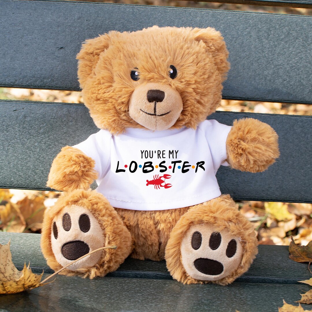 You're My Lobster Funny Stuffed Teddy Bear, Cute Anniversary Gift ...