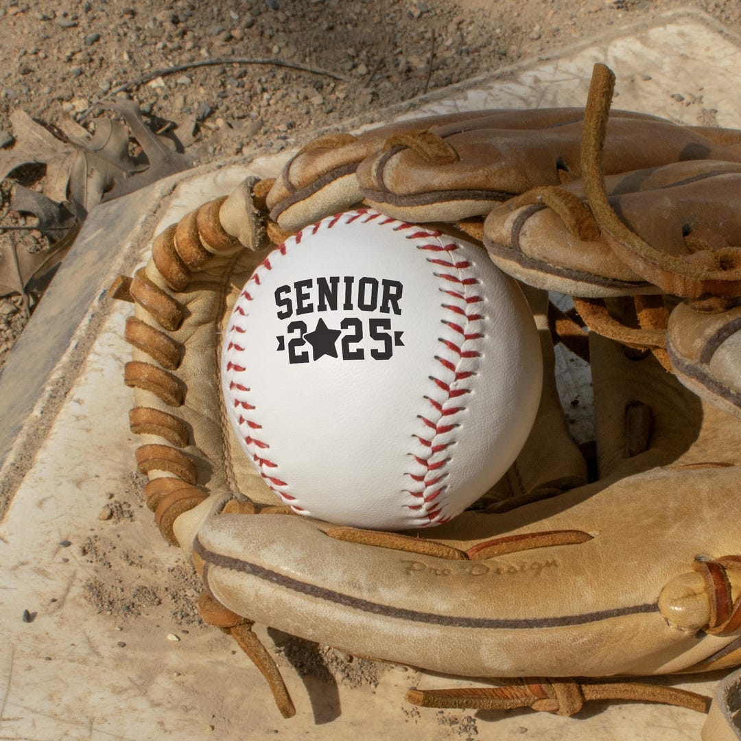 Senior 2025 Baseball Ball | Baseball Graduation Gift, Graduation Gift ...