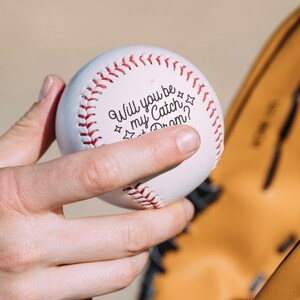 Will You Be My Catch at Prom? Baseball Ball | Baseball Promposal | High ...