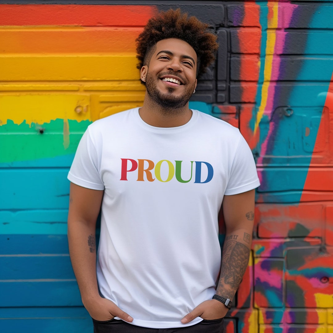 Gay Proud Unisex T-shirt, Pride Shirt, LGBTQ Tee, Gay T-shirts, Gay ...