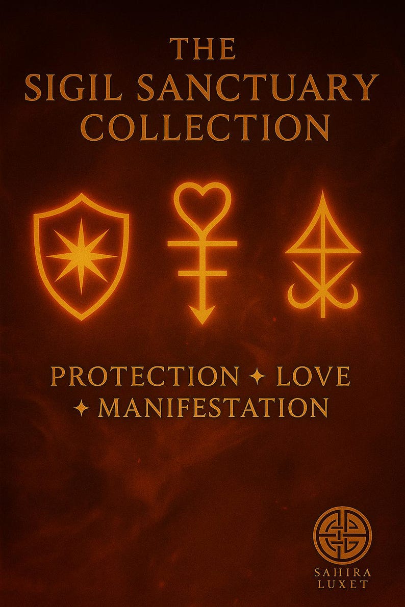Sigil Sanctuary Collection | 3-sigil Digital Ritual Bundle | Protection ...