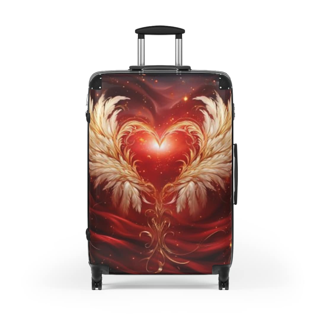Heart of Fire Suitcase - Etsy