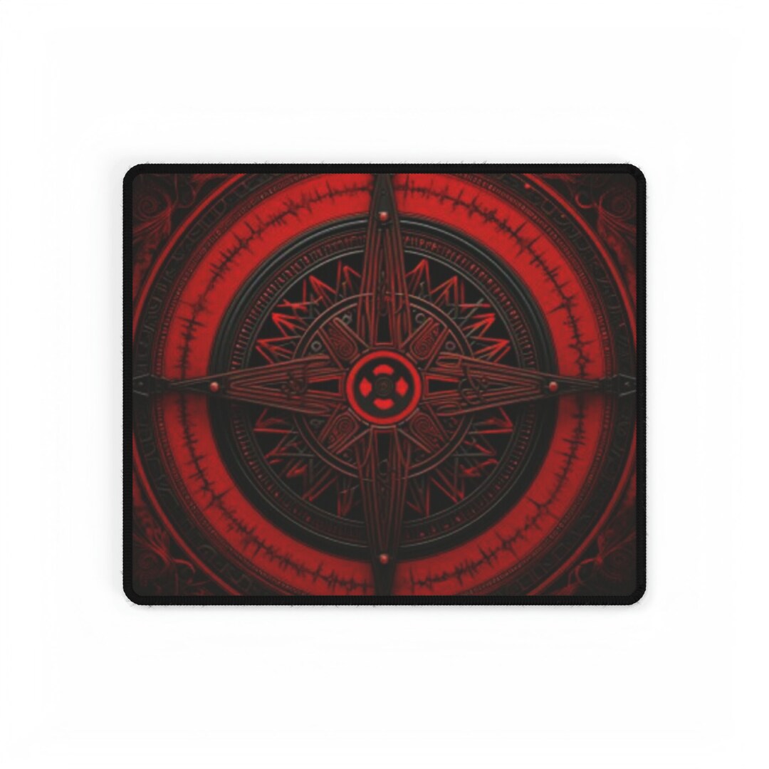 Crimson Red Compass Desk Mats - Etsy