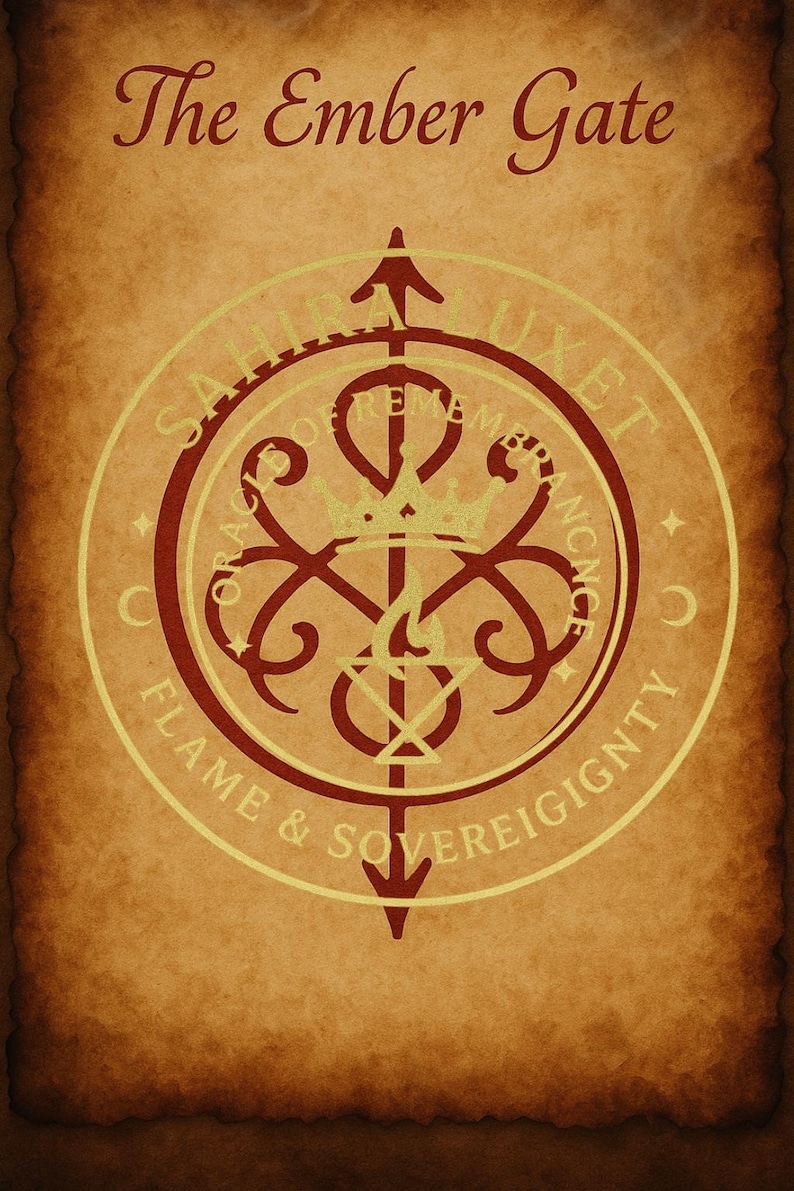 Manifestation Sigil | the Ember Gate | Prosperity • Flow • Creative ...