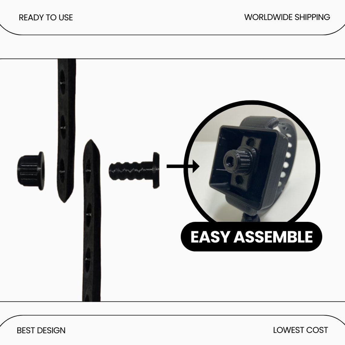 Prop / Fake - Ankle Monitor, GPS Tracker, House Arrest Bracelet , Fake ...