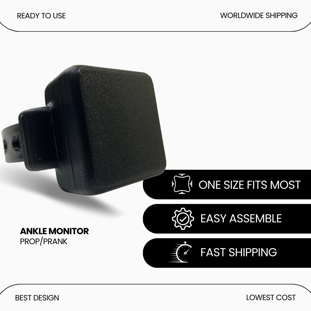 Prop / Fake - Ankle Monitor, GPS Tracker, House Arrest Bracelet , Fake ...