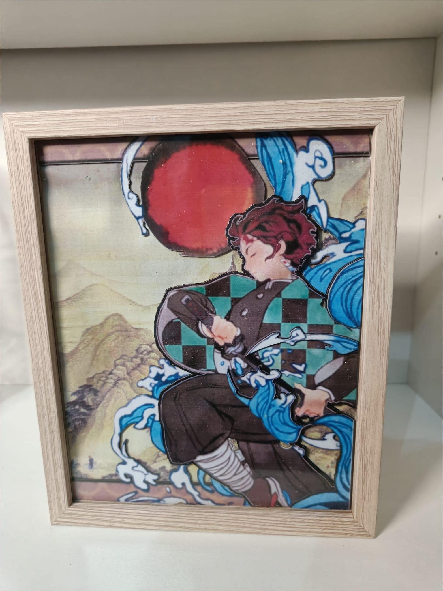 Demon Slayer Lightbox – LED Frame With Tanjiro, Nezuko, Inosuke ...