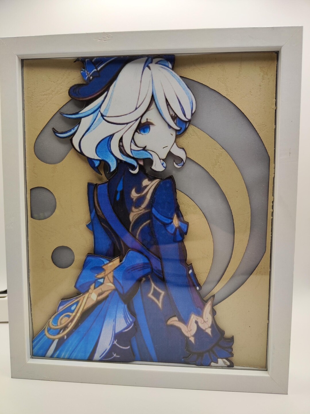 Furina Lightbox – Genshin Impact | Limited Edition RGB Handmade Frame ...