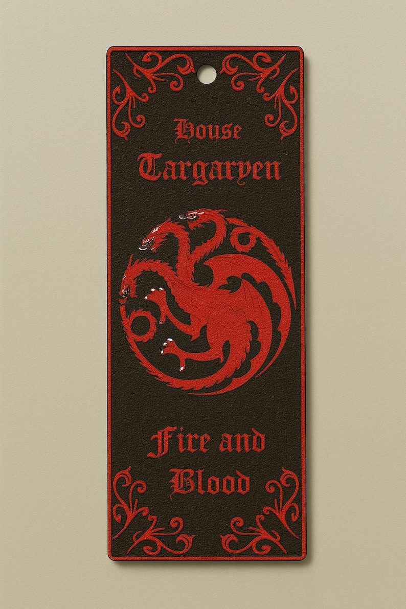 A Song of Ice and Fire Bookmarks – Set of 8 Westeros Houses With Sigils ...