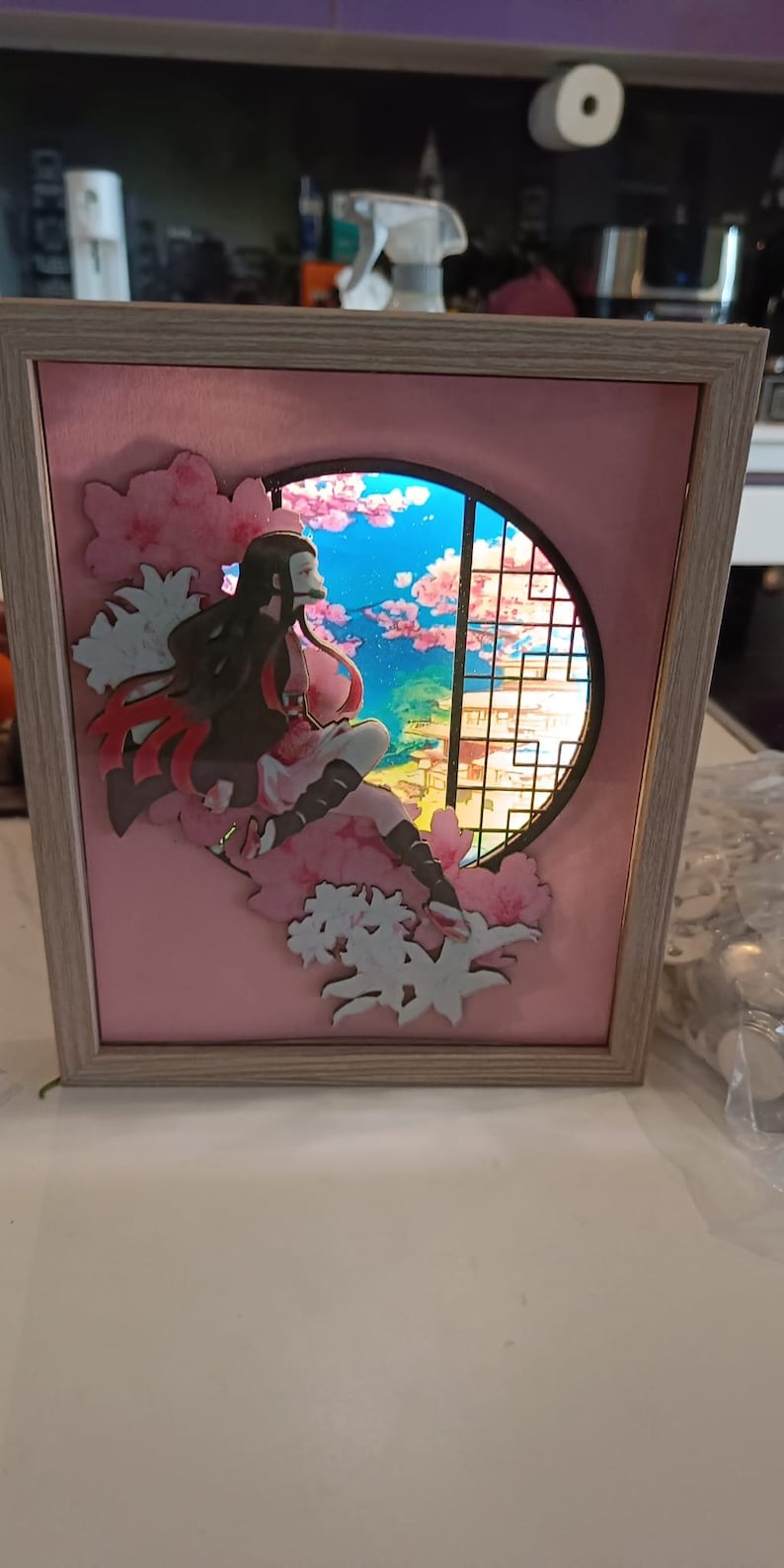 Demon Slayer Lightbox – LED Frame With Tanjiro, Nezuko, Inosuke ...