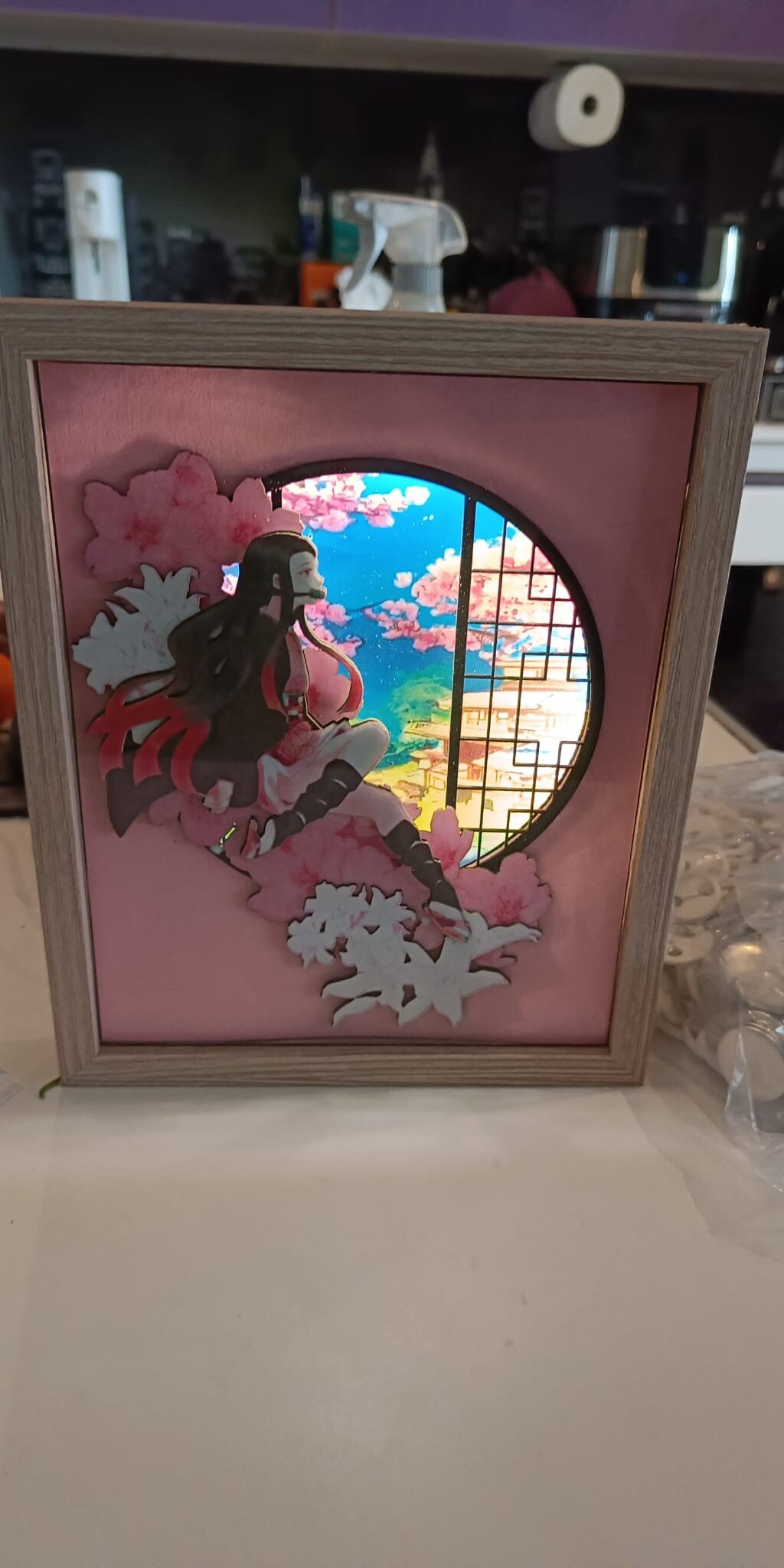 Demon Slayer Lightbox – LED Frame With Tanjiro, Nezuko, Inosuke ...