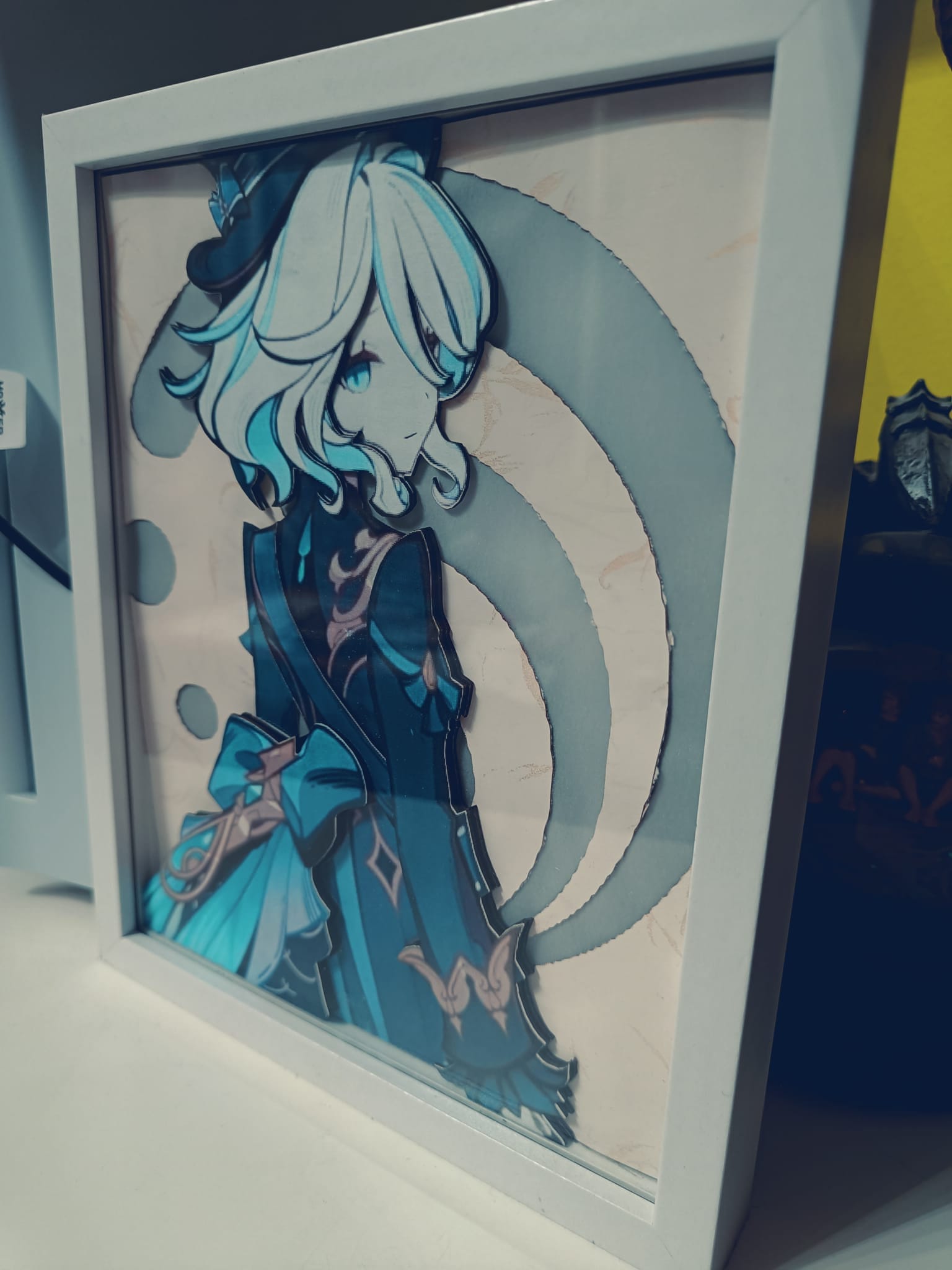 Furina Lightbox – Genshin Impact | Limited Edition RGB Handmade Frame ...