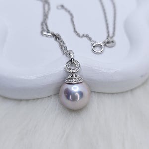 Natural Dry Rose Color Pearl Necklace,natural Pink,rhodinated S925 ...