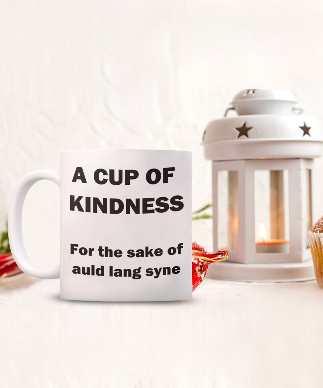 Mug a Cup of Kindness, for the Sake of Auld Lang Syne - Etsy