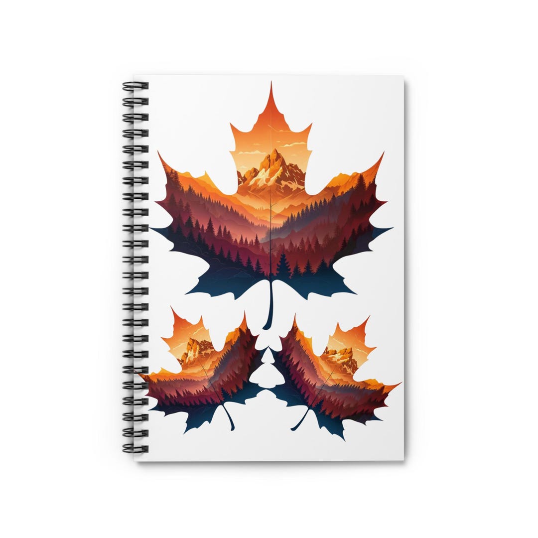 Notebooks, Leaf, Fall Scene, Outdoor Scene, Scenic Notebook, Fall ...