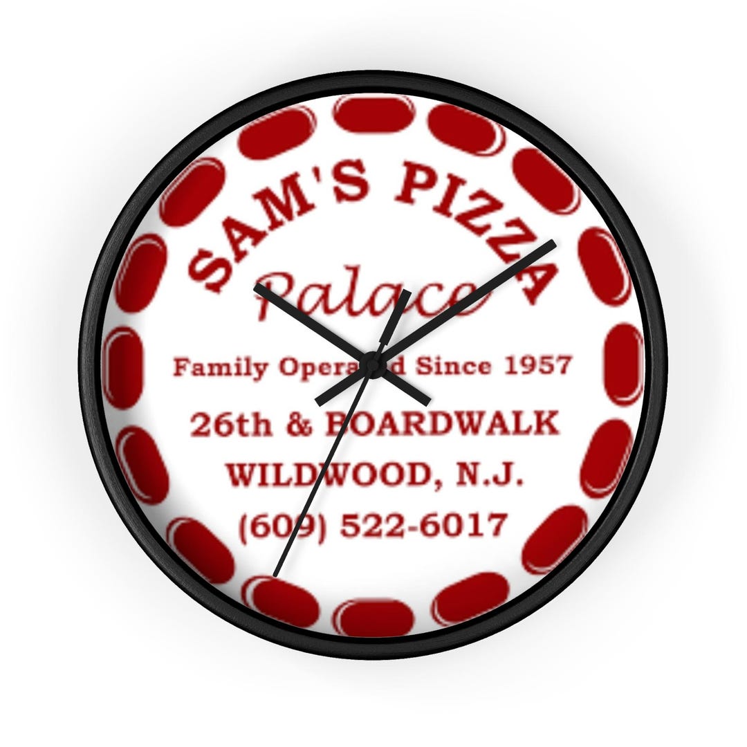 Wall Clock, Pizza Clock, Sams Clock, Clocks, Pizza Time, Clocks, Pizza ...