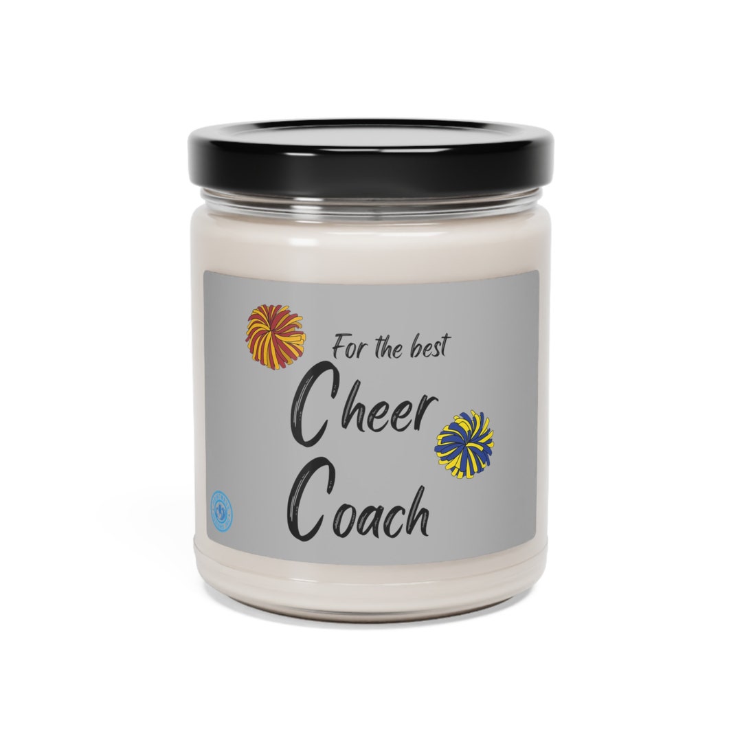 Cheer Coach Candle / Cheer Coach Gift / Gift Candle / Cheer Gift ...