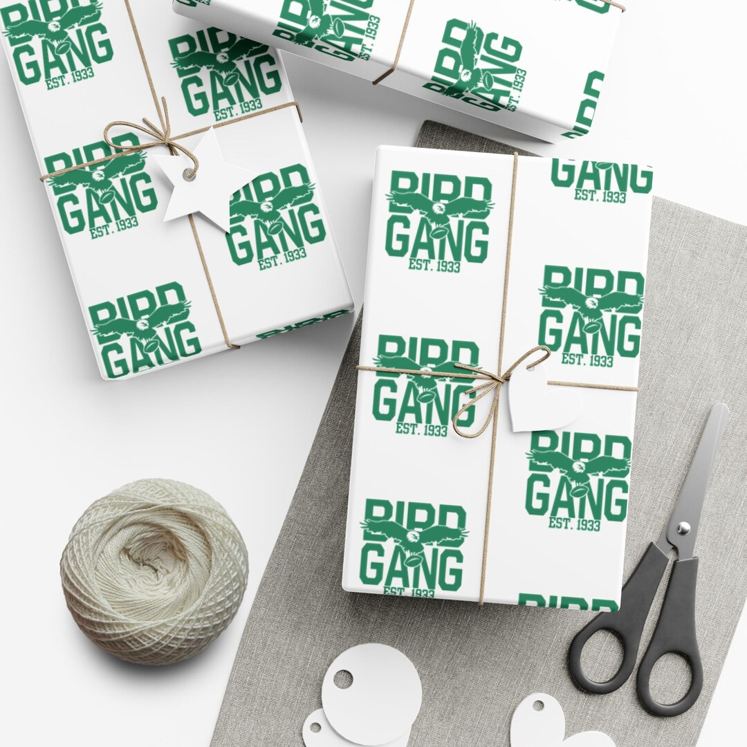 Wrapping Paper,eagles Wrapping Paper, Bird Gang, Eagles Christmas ...