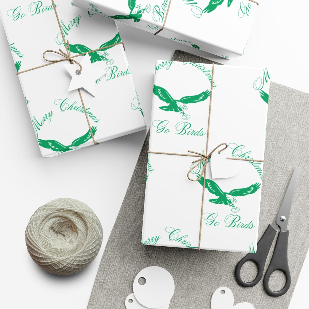Wrapping Papers, Go Birds, Eagles Wrapping Paper, Football Wrapping ...